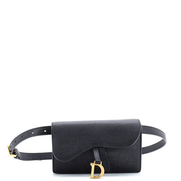 Dior | Bags | Christian Dior Saddle Rectangular Belt Bag Leather | Poshmark
